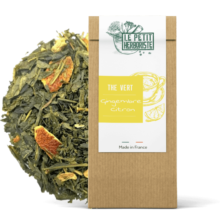 Thé vert gingembre citron - Le Petit Herboriste